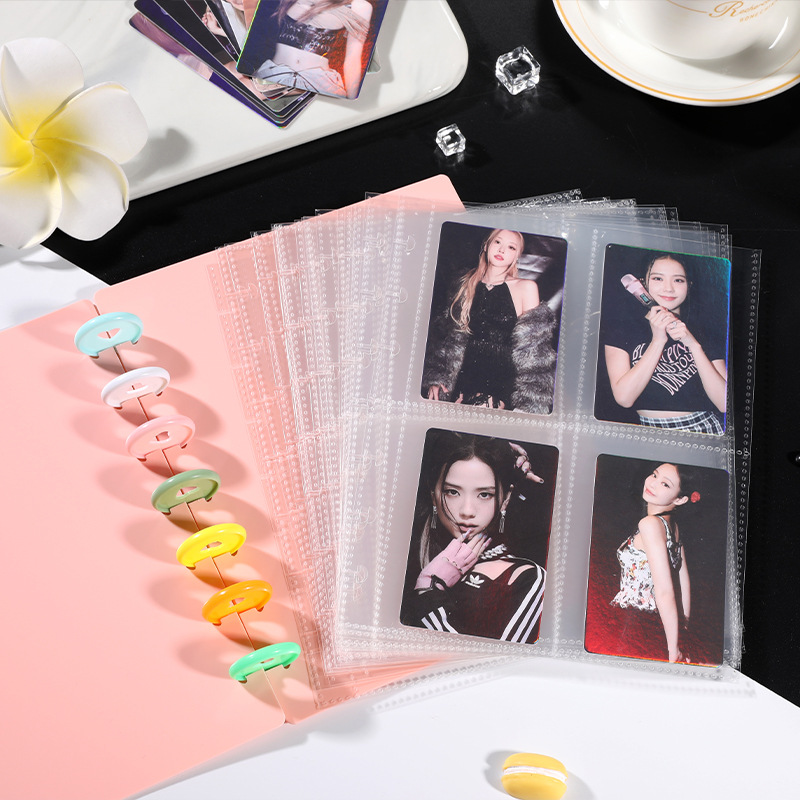 Cross-Border Factory Korean Creative Rainbow Mushroom Photo Card Album ...