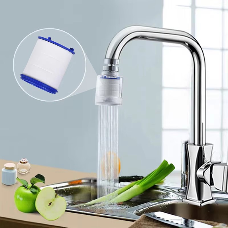 360 Degree Rotating Splash Filters Faucet Adapter Faucet Water Clean ...