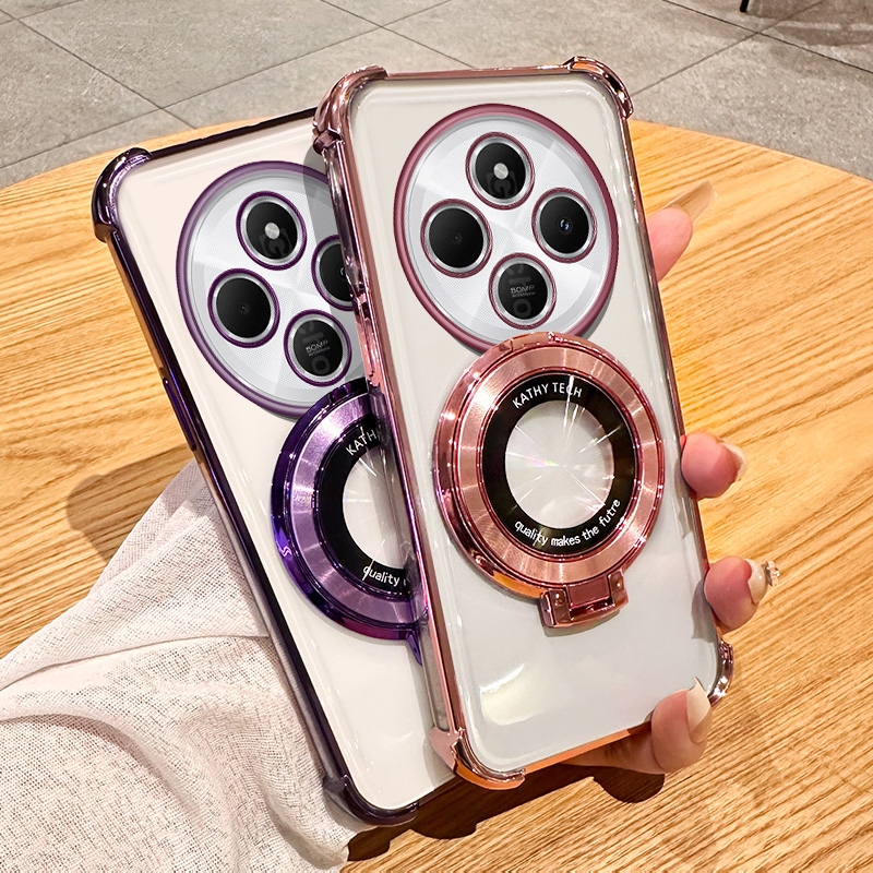 YBD Phone Case for Redmi 14C A3 Pro Xiaomi POCO C75 4G Transparent All ...