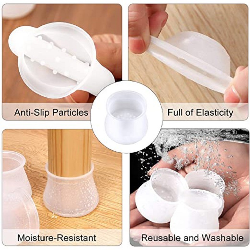 Silicone Table and Chair Foot Pad Furniture Non-slip Chair Foot Pad ...