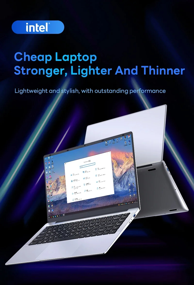 【3 years warranty】New Laptop for Office Study Computer Windows 11 Intel ...