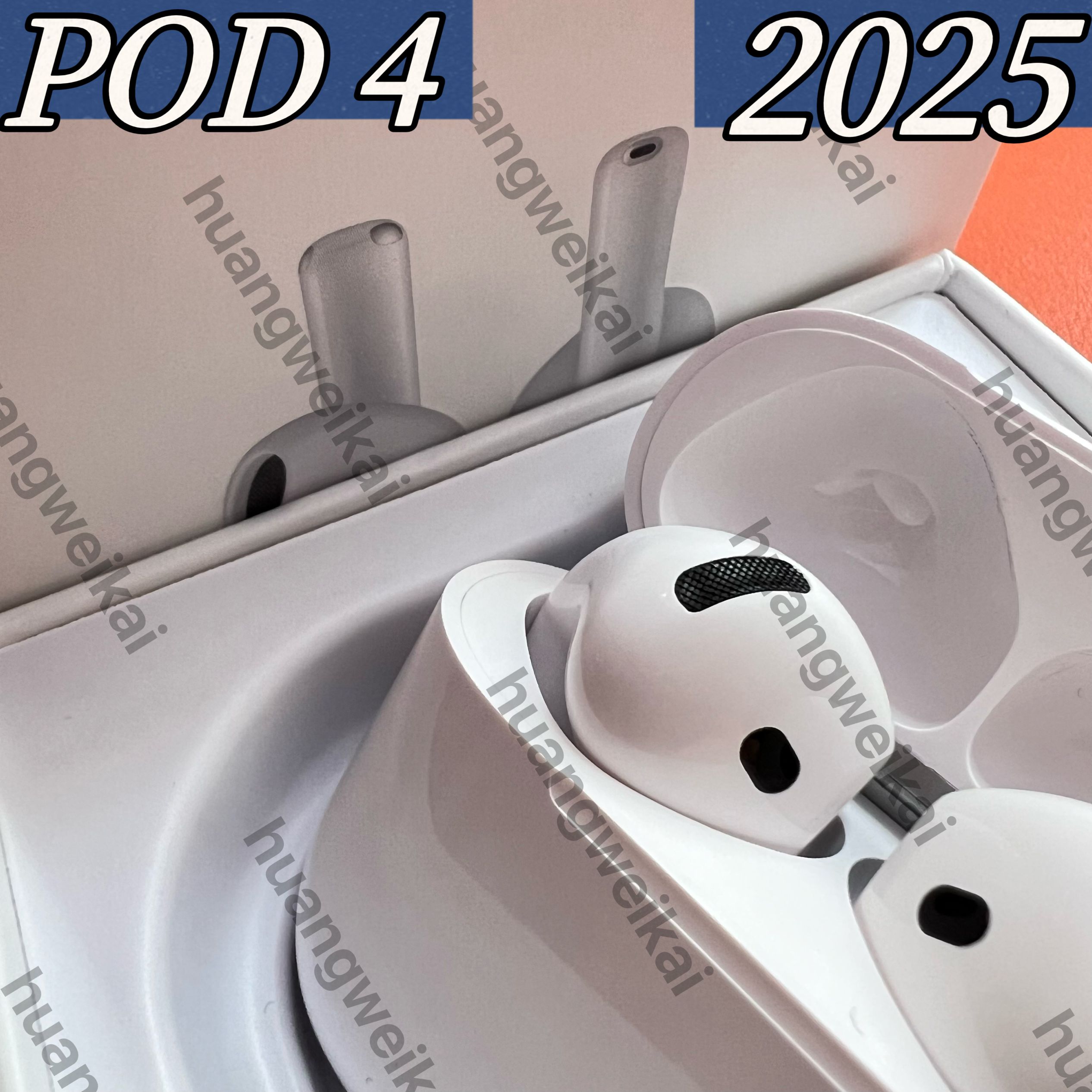 2025 AIR Headphone ANC Gen4 TWS (USB-C) for IOS18 mini pods4 Noise ...