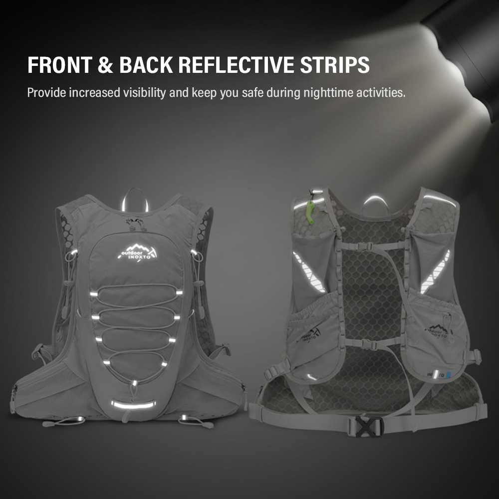 INOXTO Running Hydration Backpack for Running Hydration Pack Trail ...