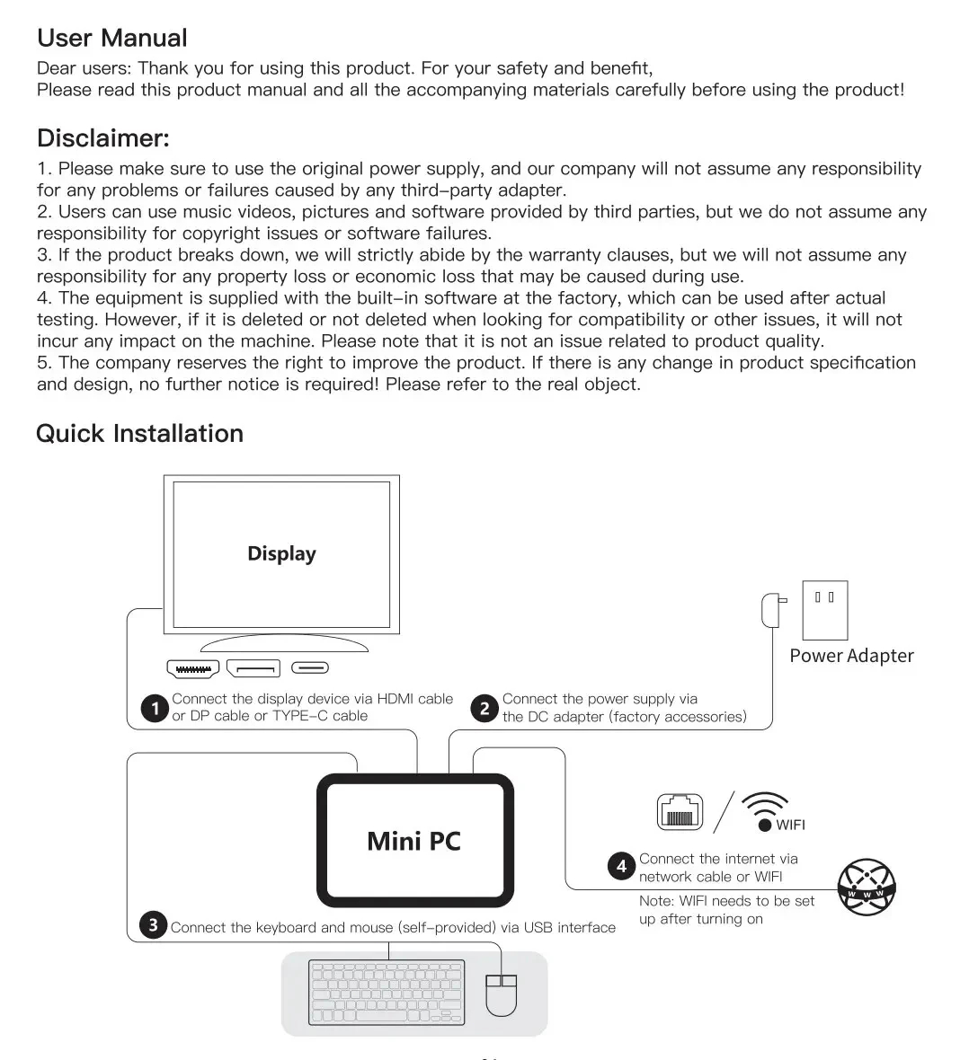 Three year warranty 】Windows 11 Pro Intel Core i9 8950HK Mini PC 16GB DDR4 1TB SSD PC Gamer ...