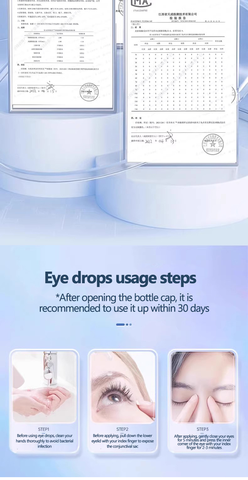 【🇸🇬𝗦𝗚 𝗦𝗧𝗢𝗖𝗞】Eye drop for Relieve eye fatigue Lutein eye drop For ...