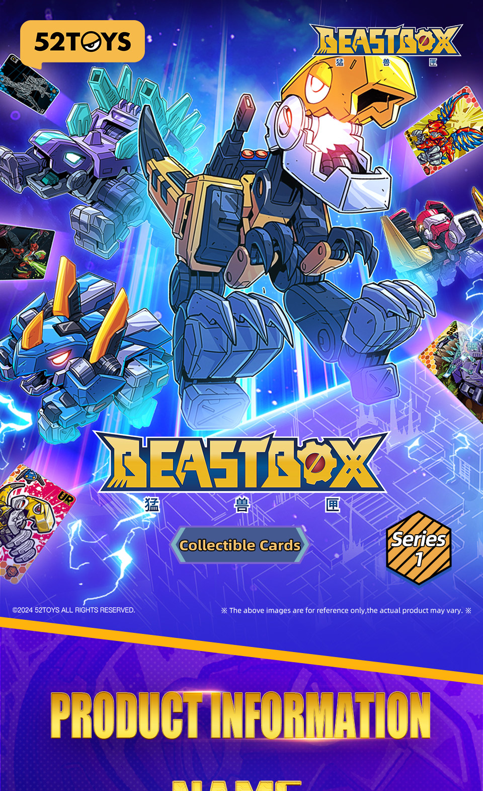 52TOYS BEASTBOX Collectible Cards Series 1(10pcs) | Shopee Singapore