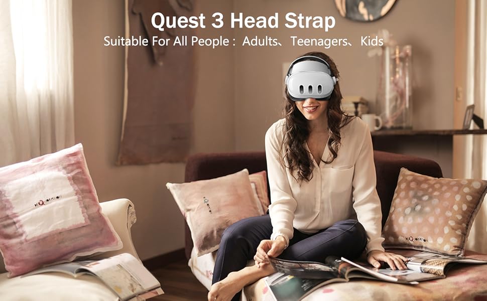 Battery Strap 15000mAh, Compatible with Meta Quest 3/3s, Enhance ...