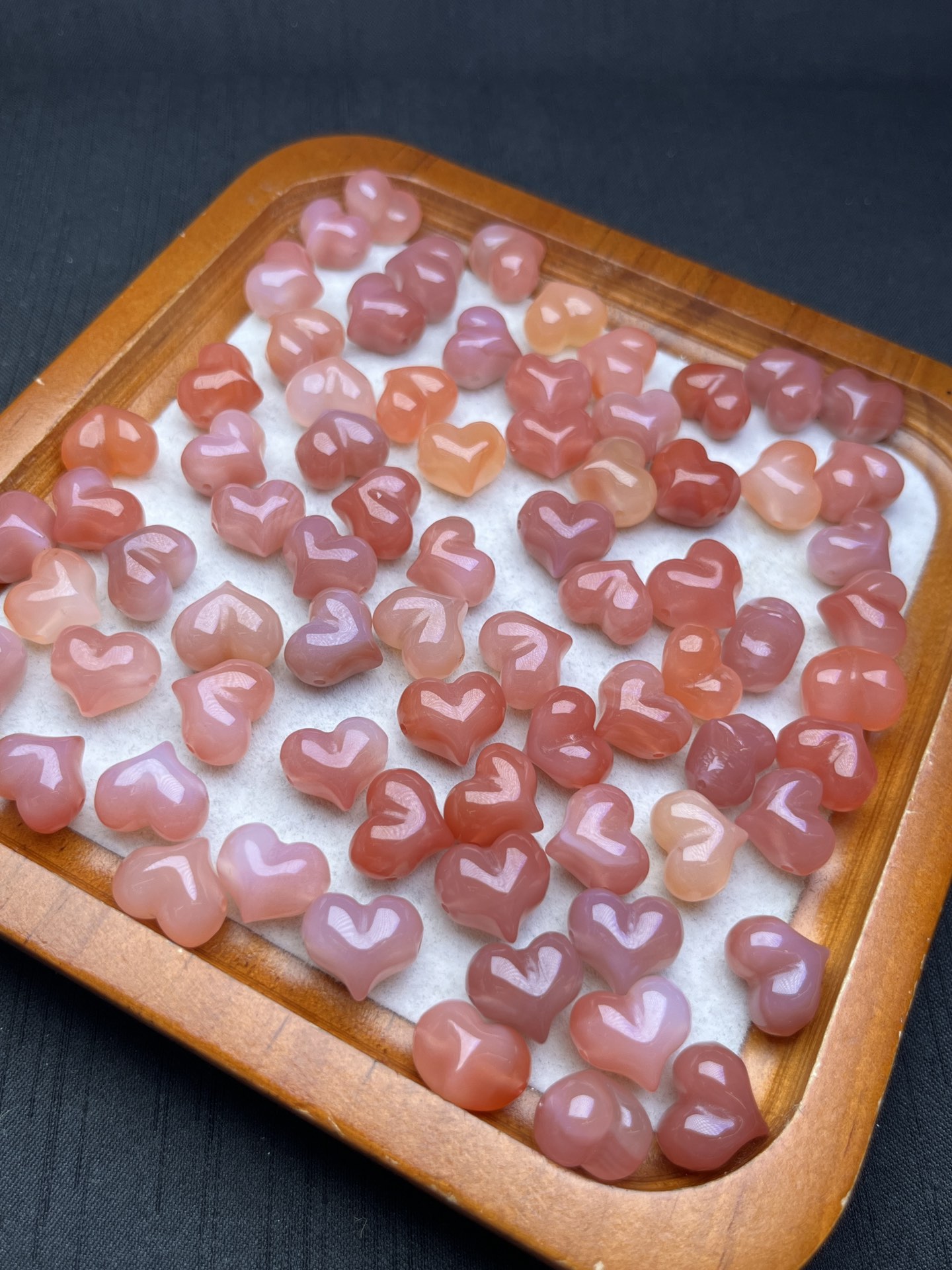 Natural Salt Source Agate Peach Pendant Specification About 13mm ...