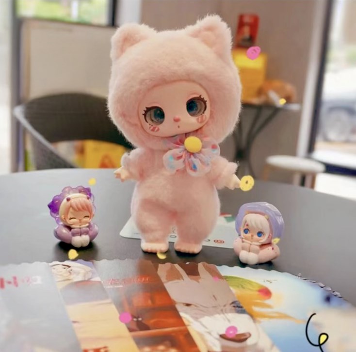 Lila Lucky Cat | Liila Zoo Blind Box 100% Original Cute Random Box ...