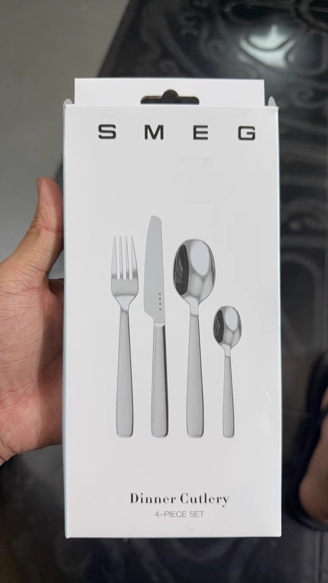 SMEG Western Cutlery Stainless Steel Cutlery Set 4-Piece Cutlery Set ...