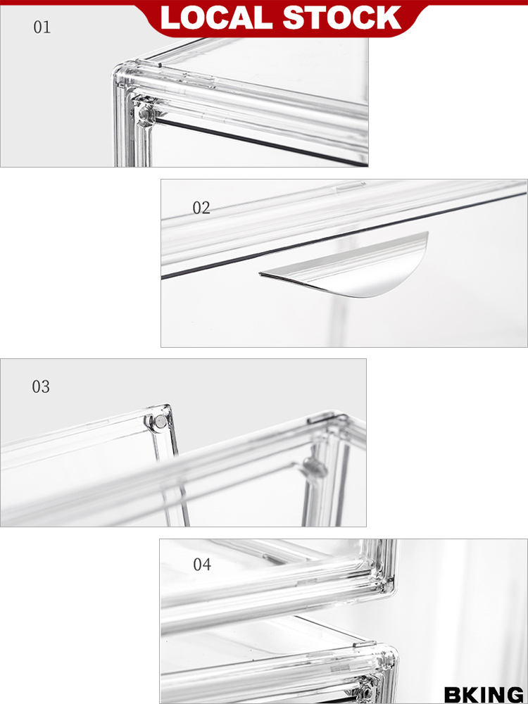 Transparent Handbag Organiser Storage Box Acrylic Bag Display Box ...