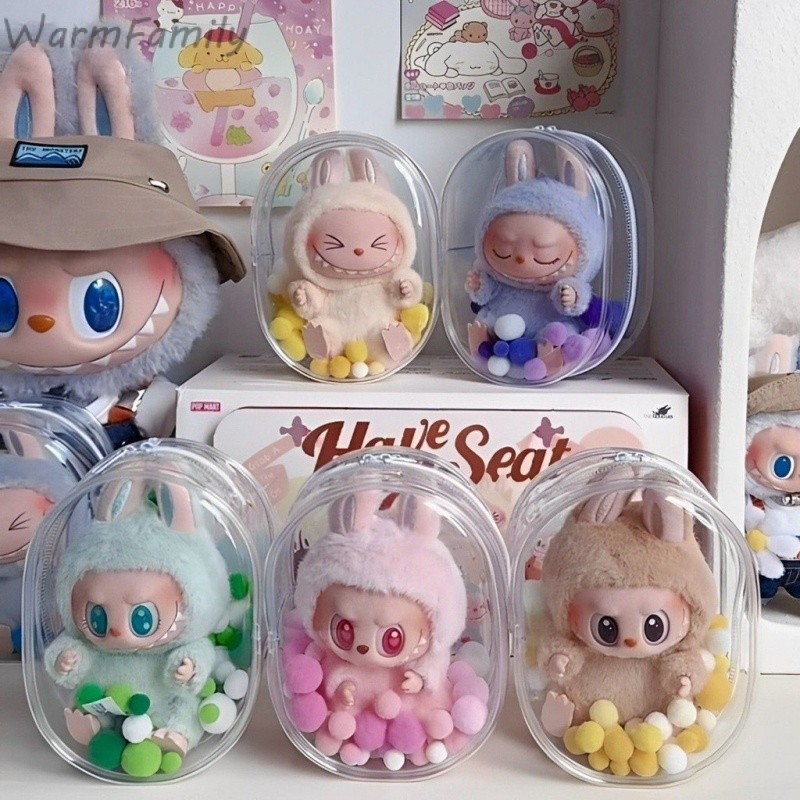 Labu V2 V1 Thicken Transparent Storage Box Case 18CM Double Zippers ...