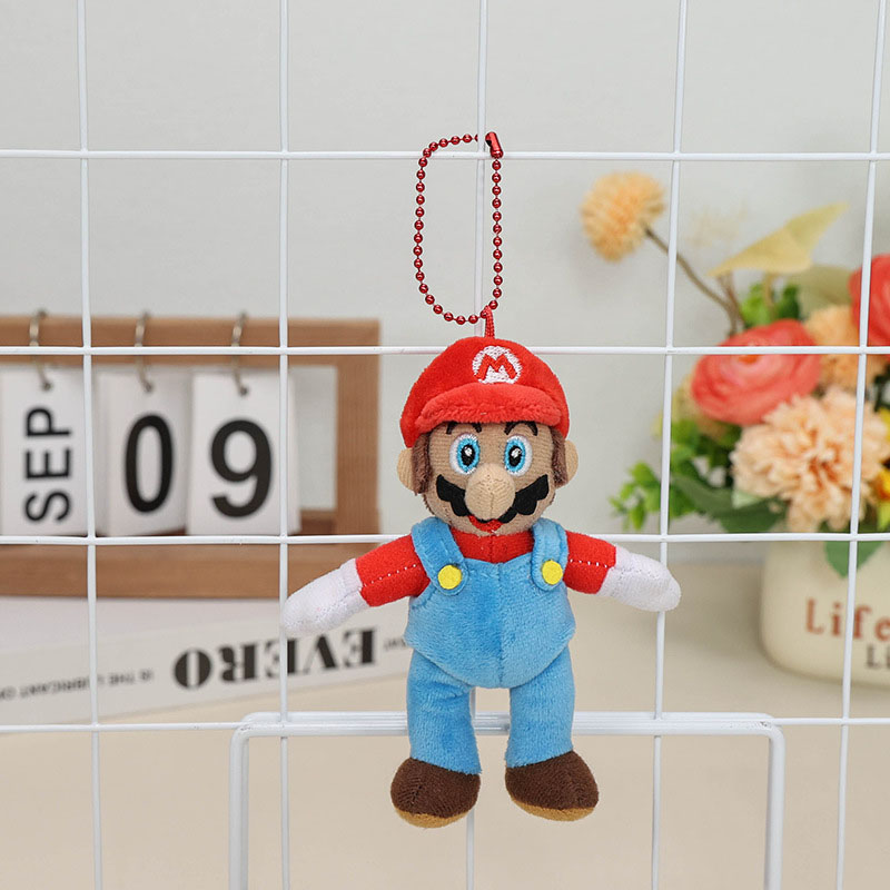 11 Styles Mario Bros Plush Keychain Triple Bananas Green Koopa Troopa ...