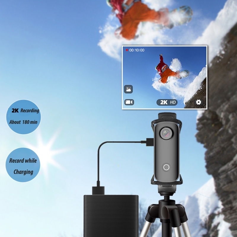 SJCAM C100/C100+Plus Mini Action Camera 4K/30FPS Video Digital Camera ...