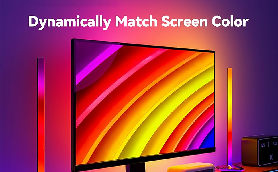 Skydimo LED RGB Backlights Strip Sync with Computer Monitor, USB 5V ...