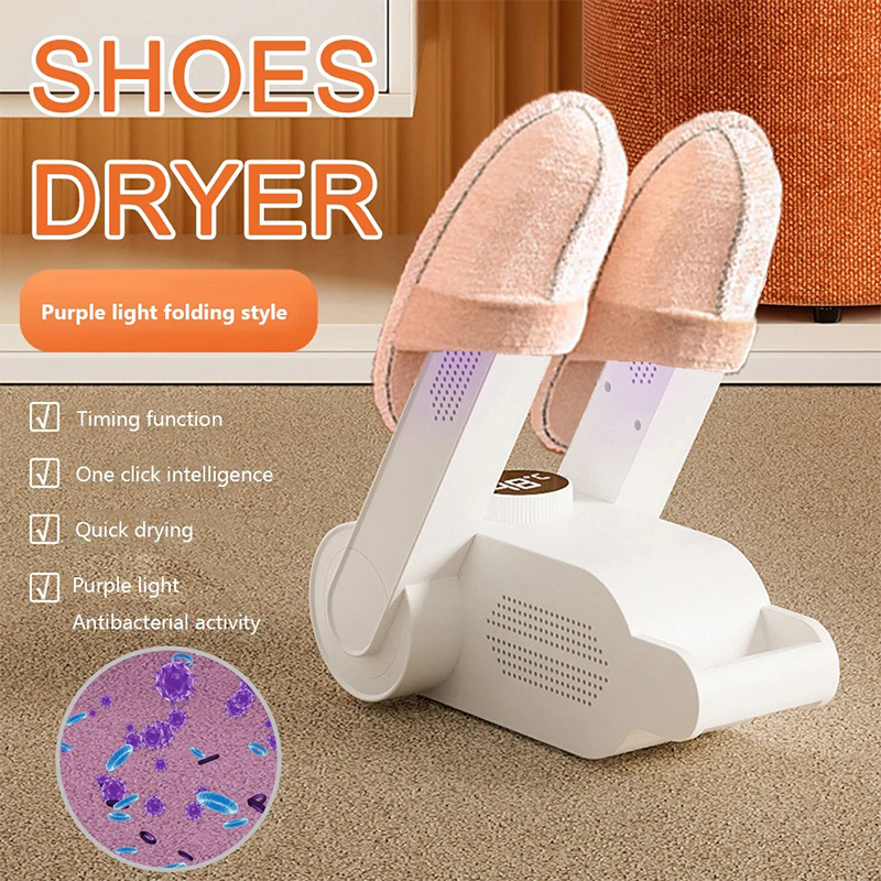 Adjustable Electric Shoes Dryer Purple Light Drying Machine Gloves ...
