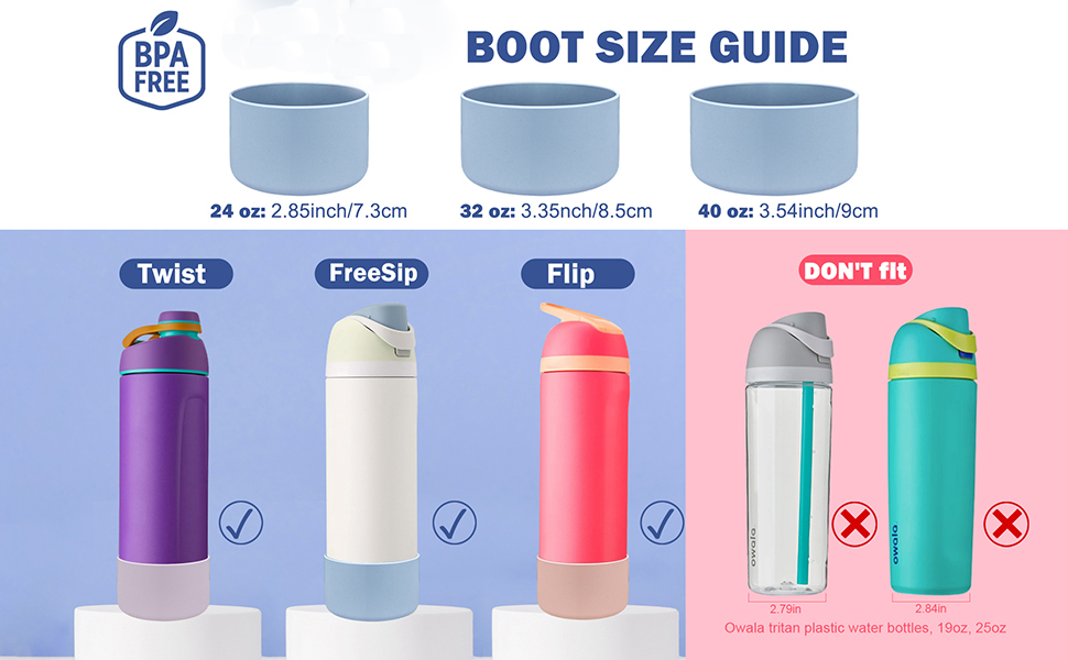 Owala Silicone Water Bottle Boot 24oz 32oz 40oz | Shopee Singapore