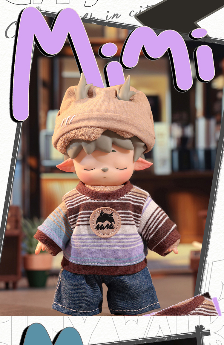 Heyone MIMI MIMI's CityWalk series Vinyl Plush Mystery Box Blind Box ...