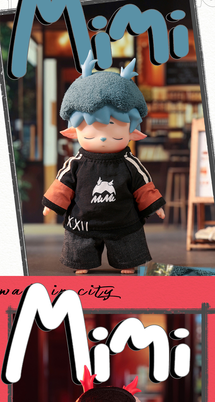 Heyone MIMI MIMI's CityWalk series Vinyl Plush Mystery Box Blind Box ...