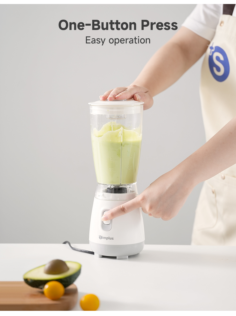 Simplus Multi-functional Blender | 600mL Capacity | 4 304 Stainless ...