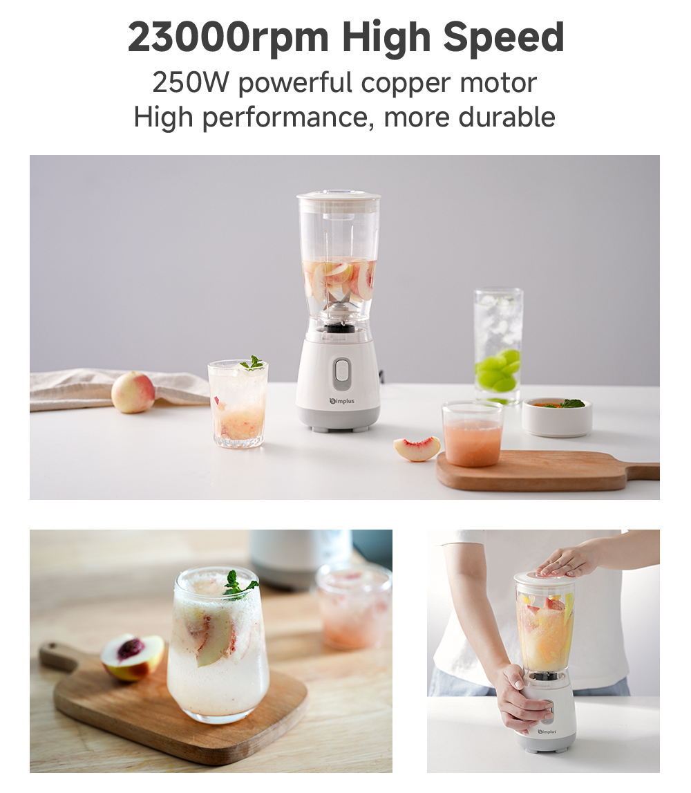 Simplus Multi-functional Blender | 600mL Capacity | 4 304 Stainless ...