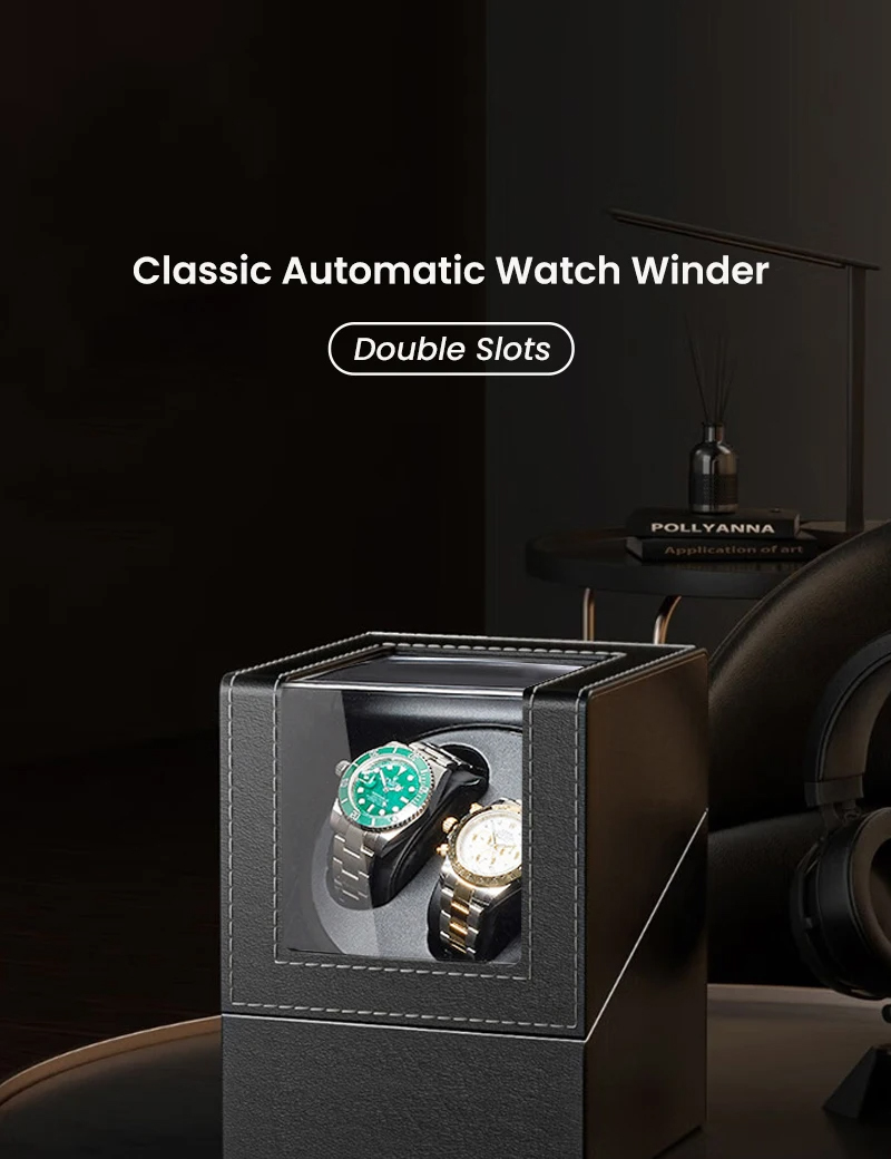 BLUETIDE Watch Winder Box / Luxury Watches Storage Boxes / Automatic ...