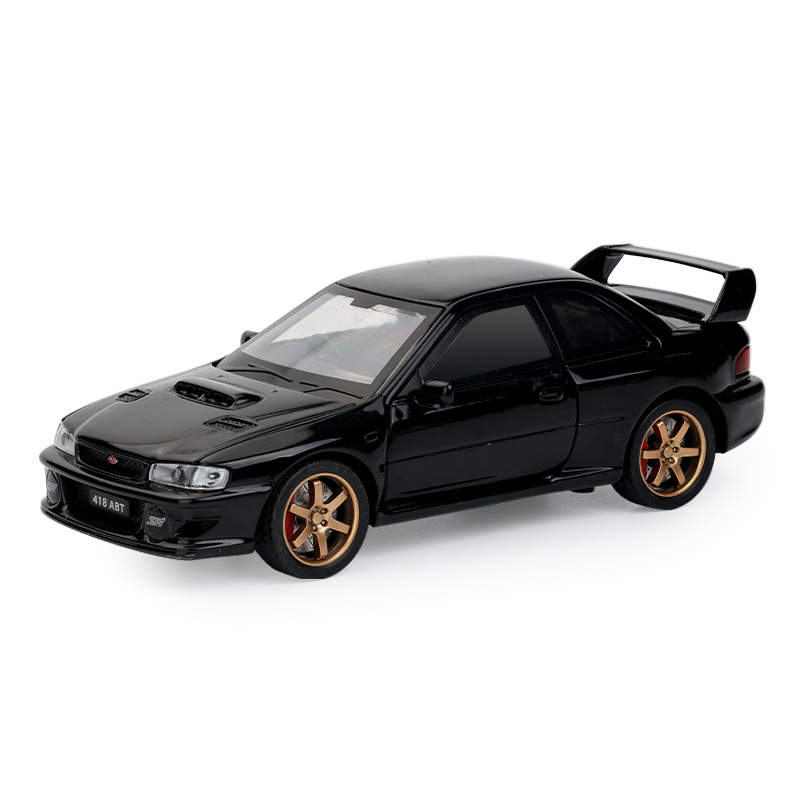 Diecast car 1/32 Subaru Impreza WRX 22B STI JDM Toy Car Model Diecast ...