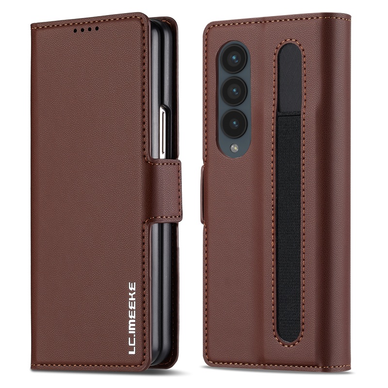 For Samsung Galaxy Z Fold6 Case With Pen Slot Card Holders Magnetic ...