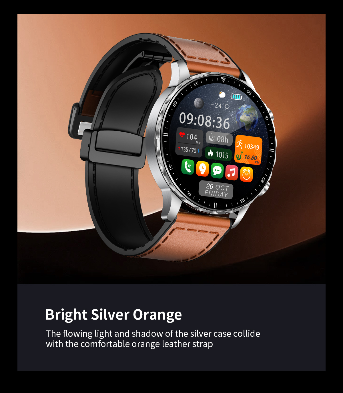 LIGE Smart Watch Original Men Blood Oxygen Health Monitor Watches AI ...