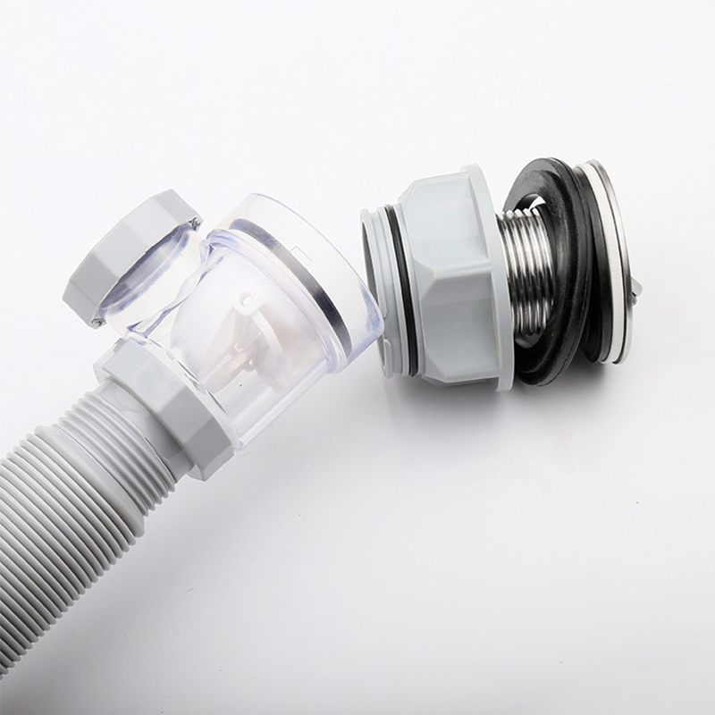 SHUISHA Drain Kit for Bathroom Sinks Flip Flexible Pipe Tube Set Basin ...