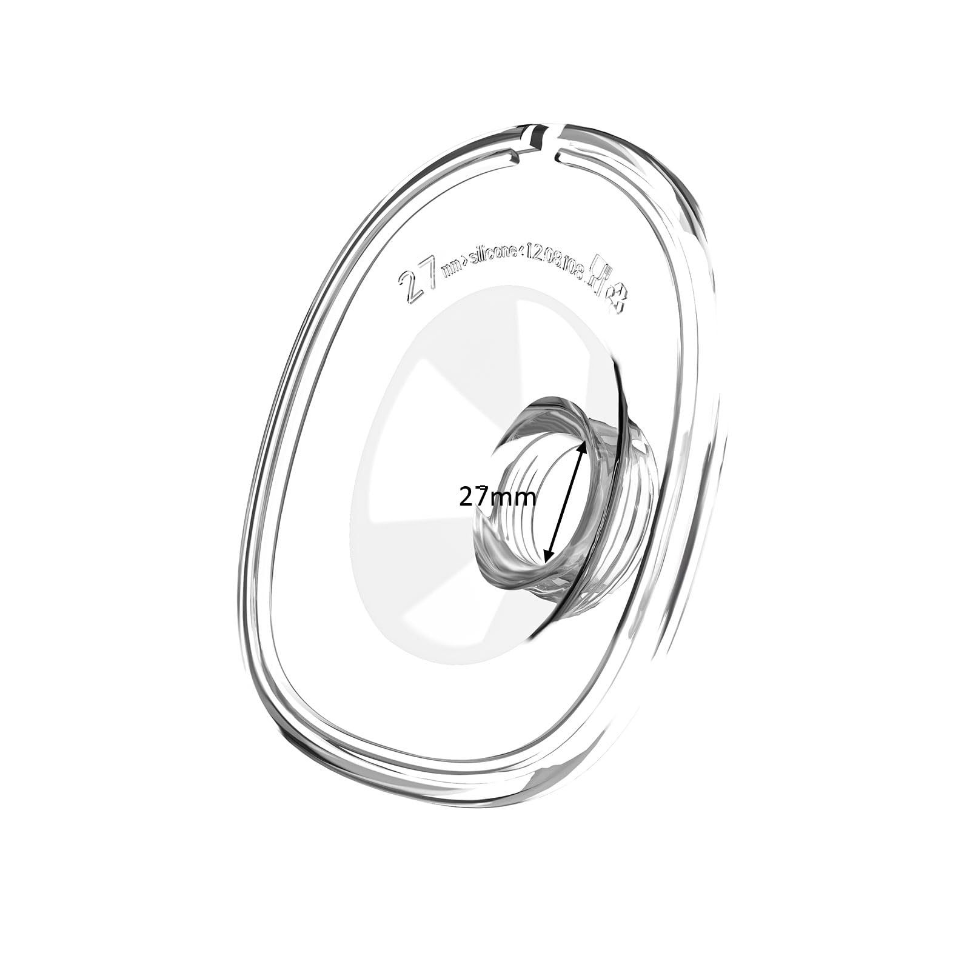 [New]Wearable Breast Pump Accessories, Replacement Pump Parts Flange ...