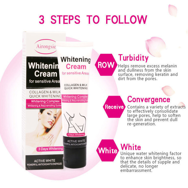 50g Whitening Cream Armpit Private Parts Bleaching Serum Whiten Butt ...