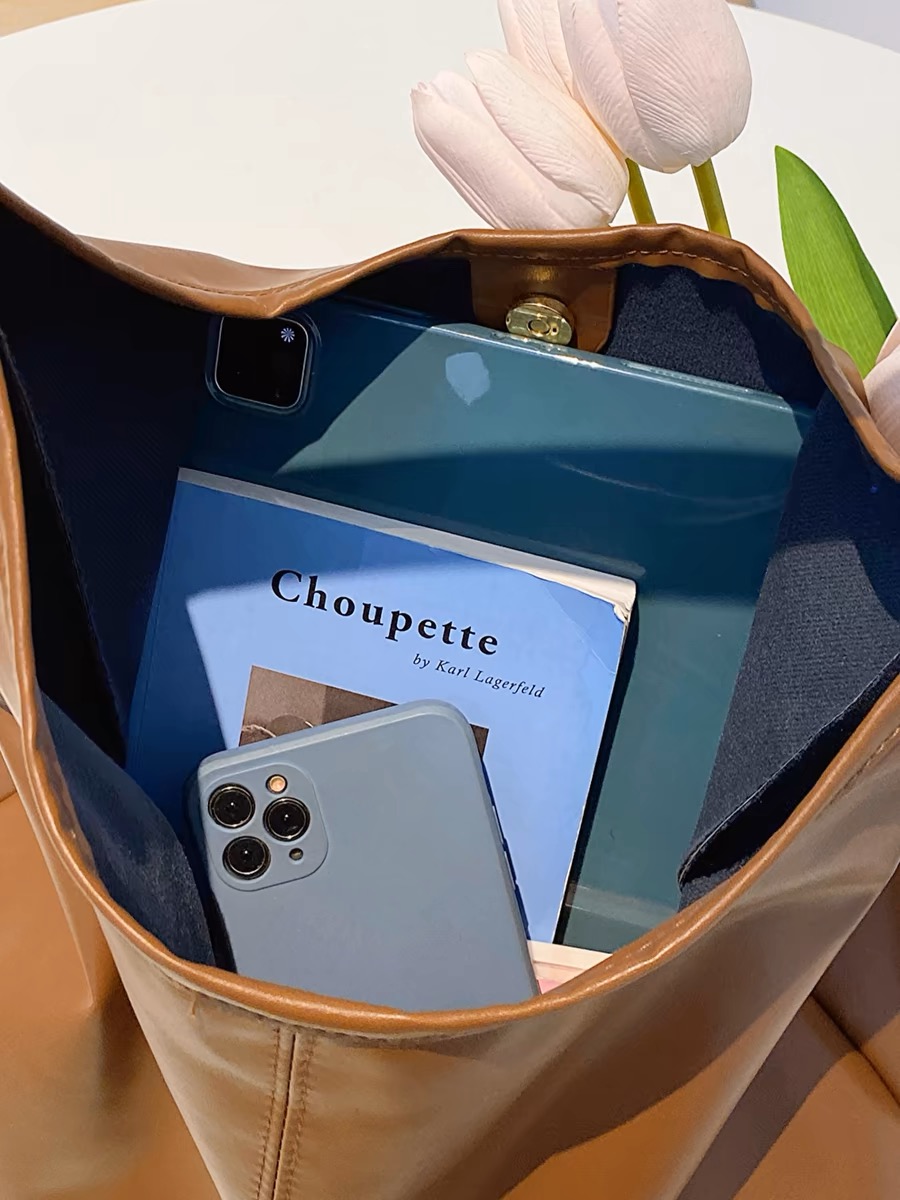 Leacat Retro commuting texture single shoulder bag for women with ...