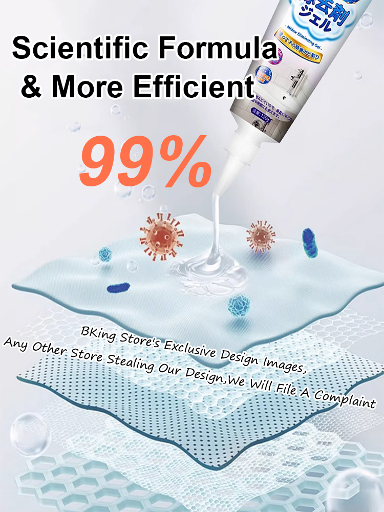 Washing Machine Mold Remover Gel Silicone Mold Remover Rubber Mold ...