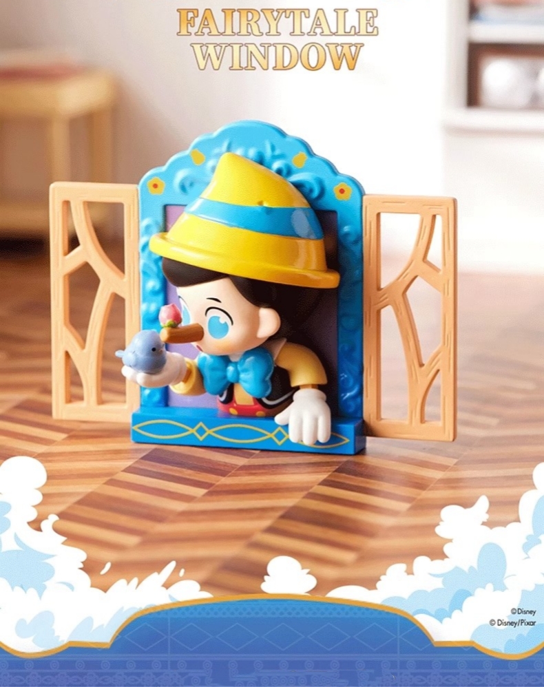 Disney Pixar Miniso Fairytale Window Blind Boxes Toy Collection ...