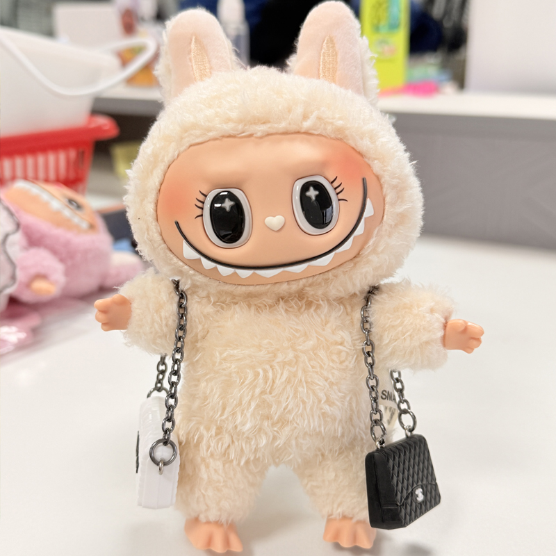 17cm Labubu Doll Fashion Clothes Top Hat Set for Labubu V1&V2 Clothes ...