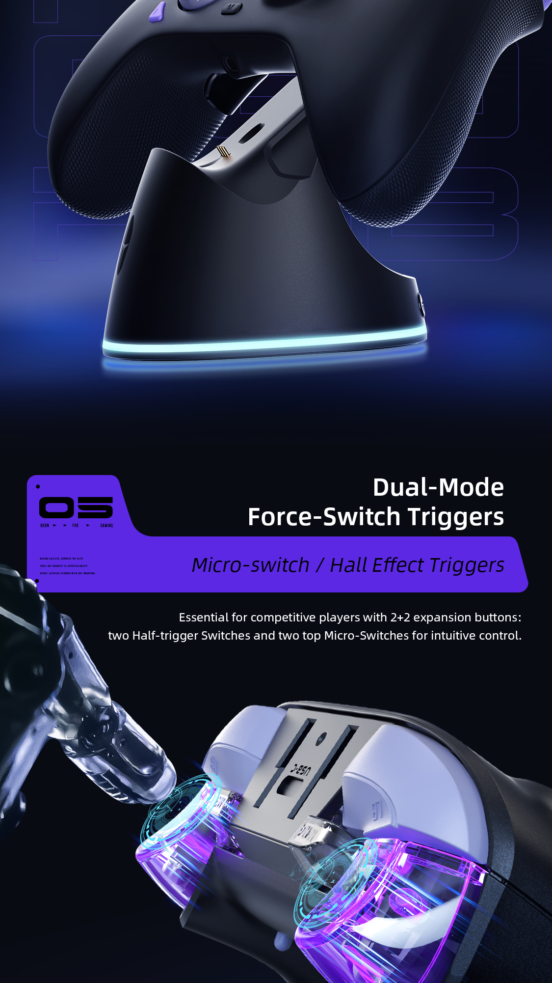 Thunderobot G80 Wireless Native Vibration Mini Optical Switch Game ...