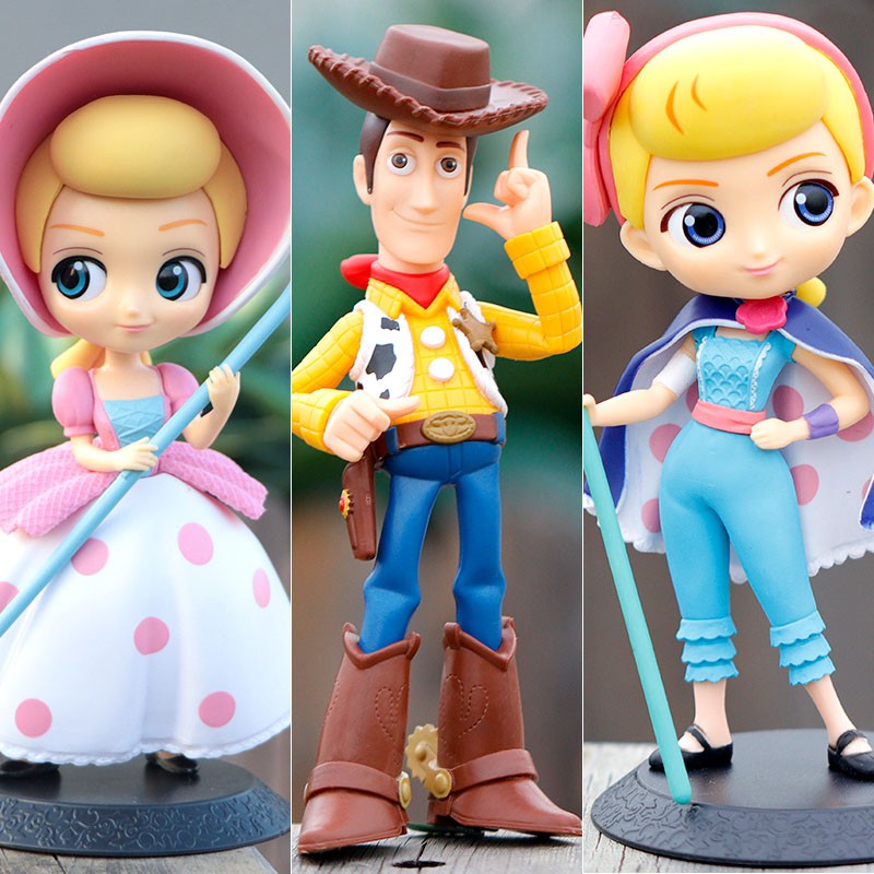 15-19cm Anime Toy Story Figure Woody Cowboy Bo Peep Shepherdess ...
