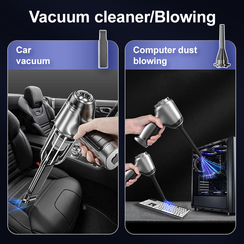 4in1 Cordless Vacuum Cleaner Blower 20000Pa Wireless Car Vacuum Cleaner Air Duster Blower Mini ...