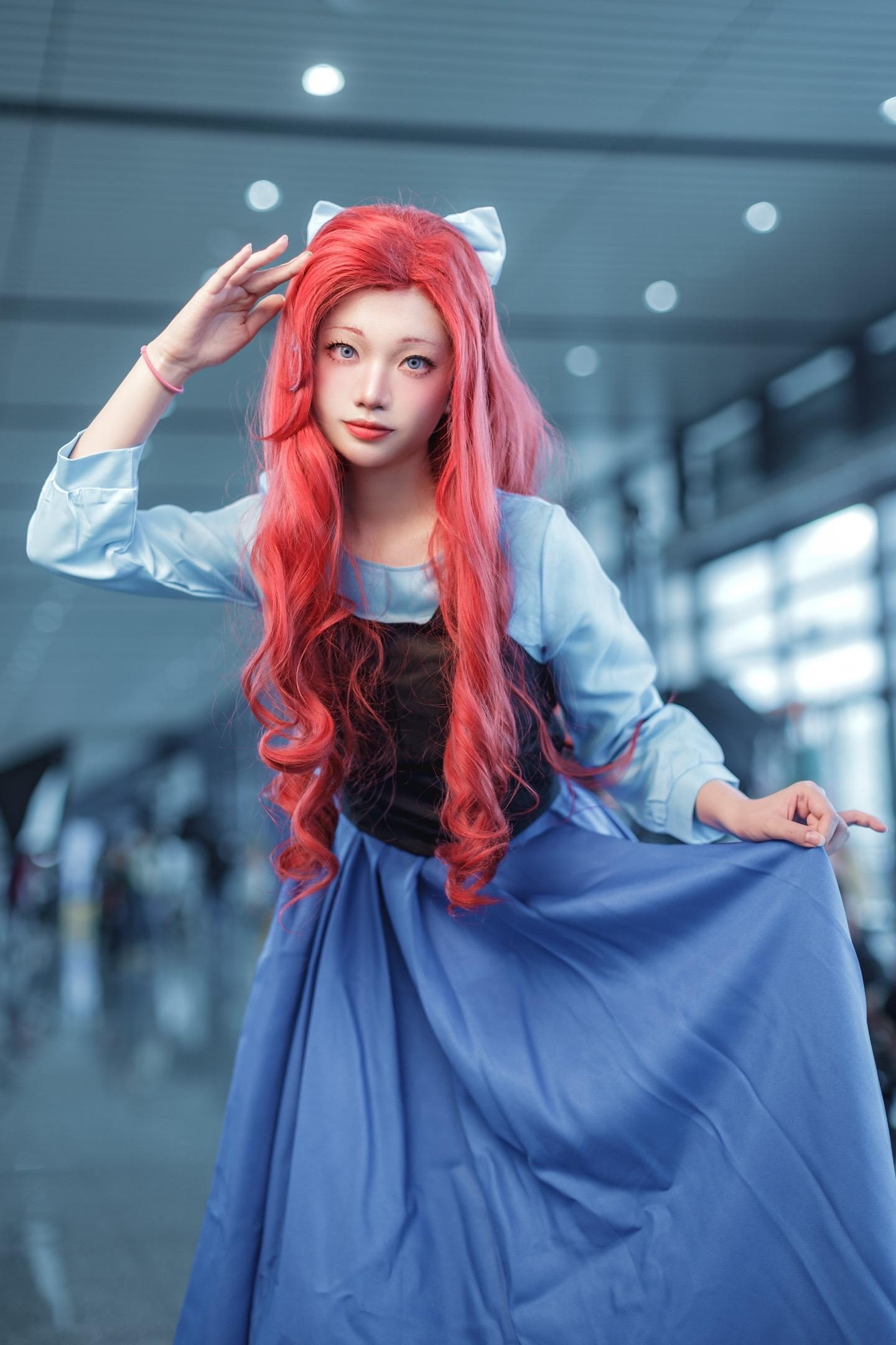 Little Mermaid Cos Women's Clothing Sea's Daughter Princess Ariel Adult ...