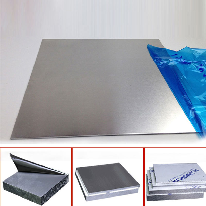 Thickness 1mm-8mm Aluminum Flat Plate Aluminum Alloy Square Plate ...