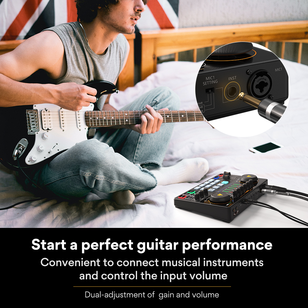 Maono AME2 Professional Sound Card Set Maonocaster Studio Audio ...