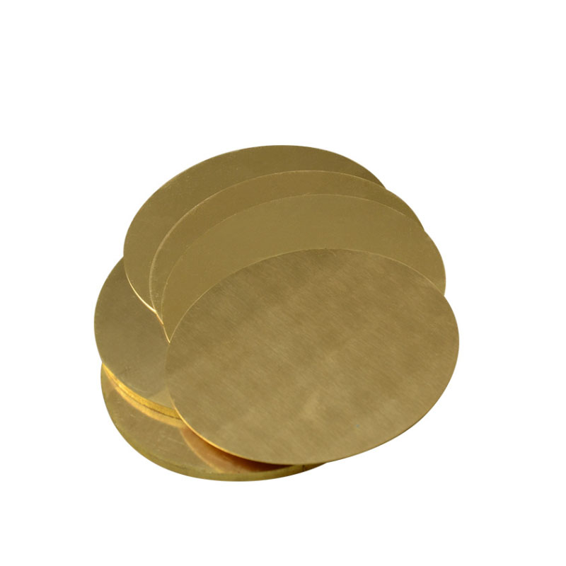 H62 Brass Plate Brass Round Circle Disc Plate Diameter 10mm-200mm ...