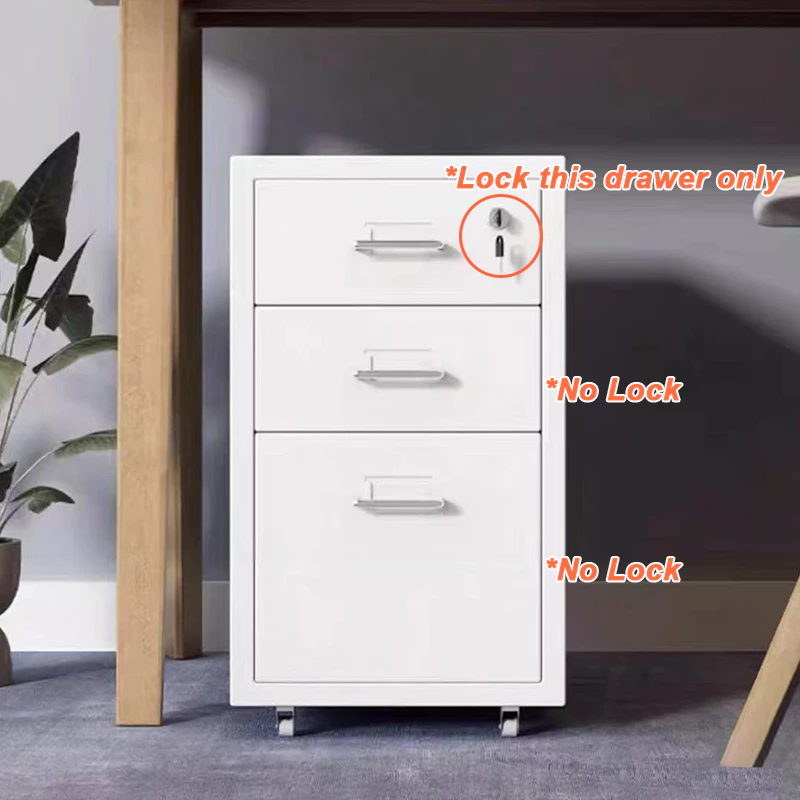 3/5/6 Layer Metal Drawer Unit-Minimalist Home Office Drawer File ...