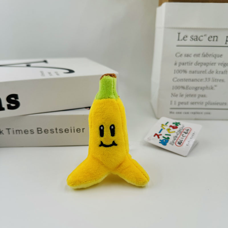 11 Styles Super Mario Bros Plush Keychain Triple Bananas Green Koopa ...