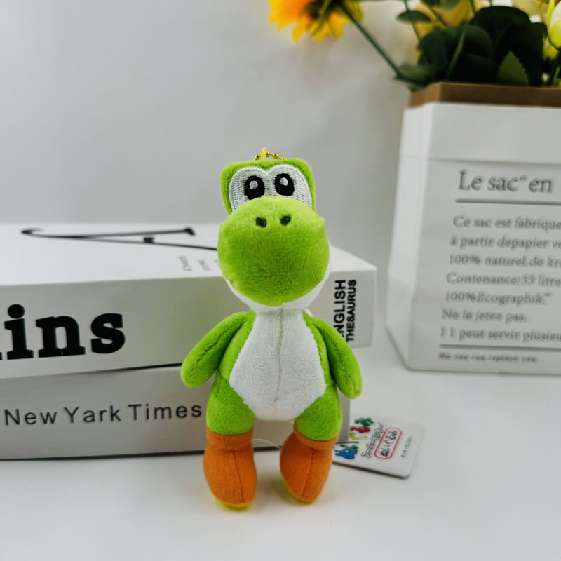 11 Styles Super Mario Bros Plush Keychain Triple Bananas Green Koopa ...