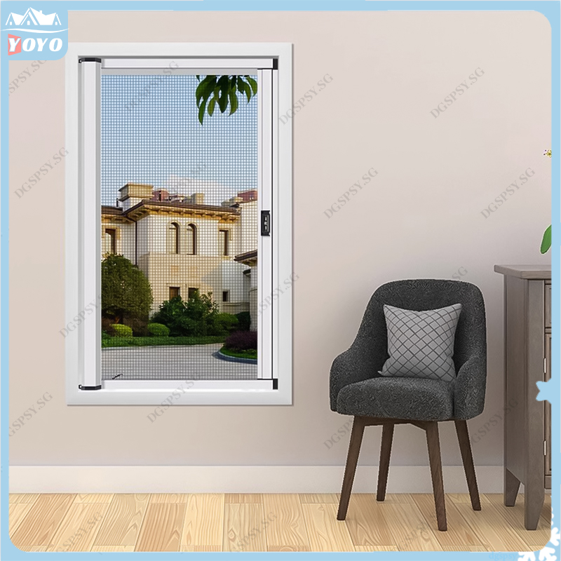 Folding screen window window anti-mosquito screen mesh self-assembly ...