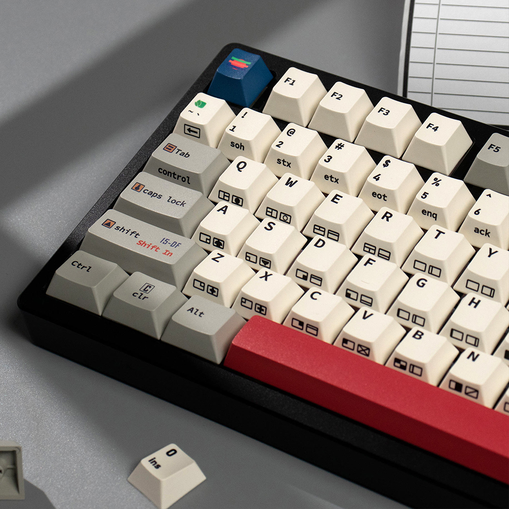 Alice Retro C64 Keycaps 145Keys/Set PBT Cherry Profile Custom Keycaps ...