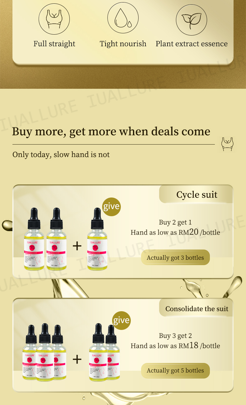Breast enlargement essential oil 30ml Herbal Firming Bust Cream Fast ...