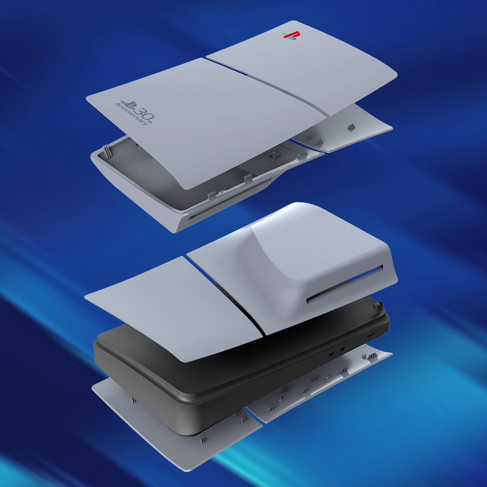 Limited 30th Anniversary for PS5 Slim Faceplate with Logo Sticker PS5 ...